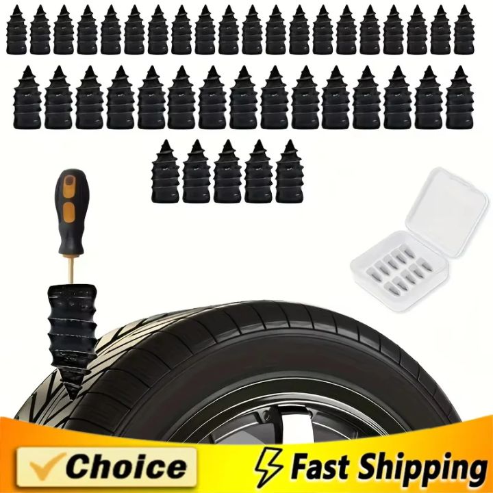 Universal Vacuum Tire Repair Kit - Use durable spiral nails to ...