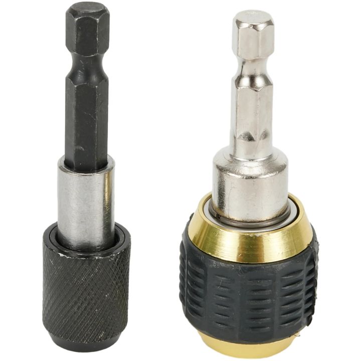 2pcs Hex Handle Quick Coupling Drill Bit Hex Shank 60mm Keyless Drill ...