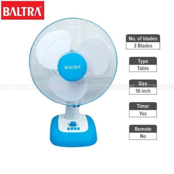 Baltra Table Fan | Daraz.com.np: Buy Online at Best Prices in Nepal ...
