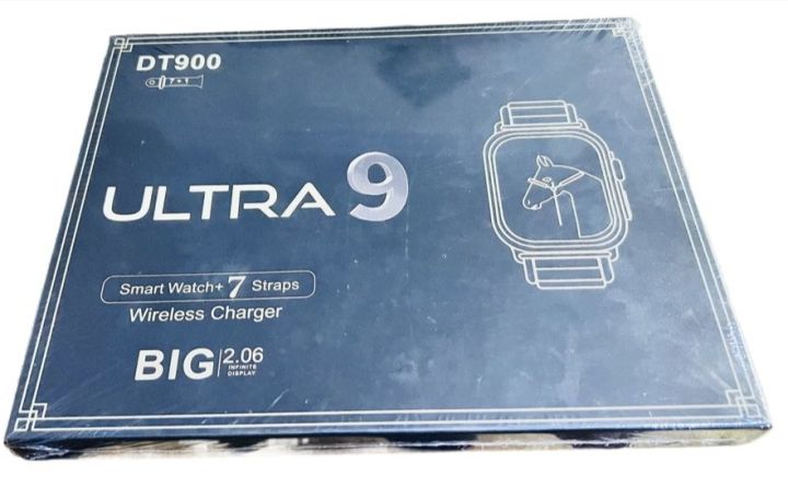 DT 900 Ultra 9 Smartwatch 7 in 1 Series - 99 Touch Display , Fitness ...