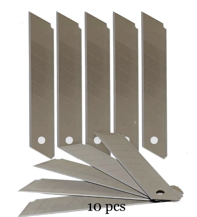 Utility Knife Replacement Blade - 10 pcs | Daraz.com.np