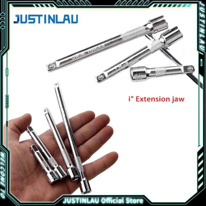 1/4 "50/75/100mm Socket Ratchet Wrench Extension Rod, Ratchet Wrench ...