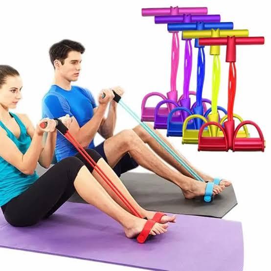 Tummy Trimmer Exercise Resistance Band for Men & Women | Multipurpose ...