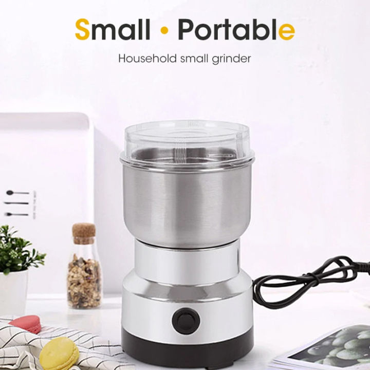 Mini Electric Grinder Household 300ml Ultrafine Baby Food Pulverizer ...