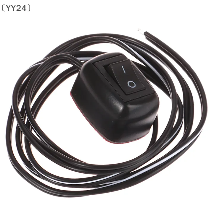 〔YY24〕Universal Car Switch Paste Type Toggle Switch with Cable 60cm DC ...
