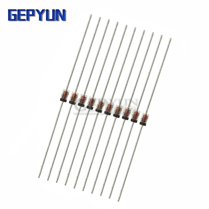 100pcs 1W Zener diode DO-35 1N4749A 24V 1N4748A 22V 1N4747A 20V 1N4746A ...