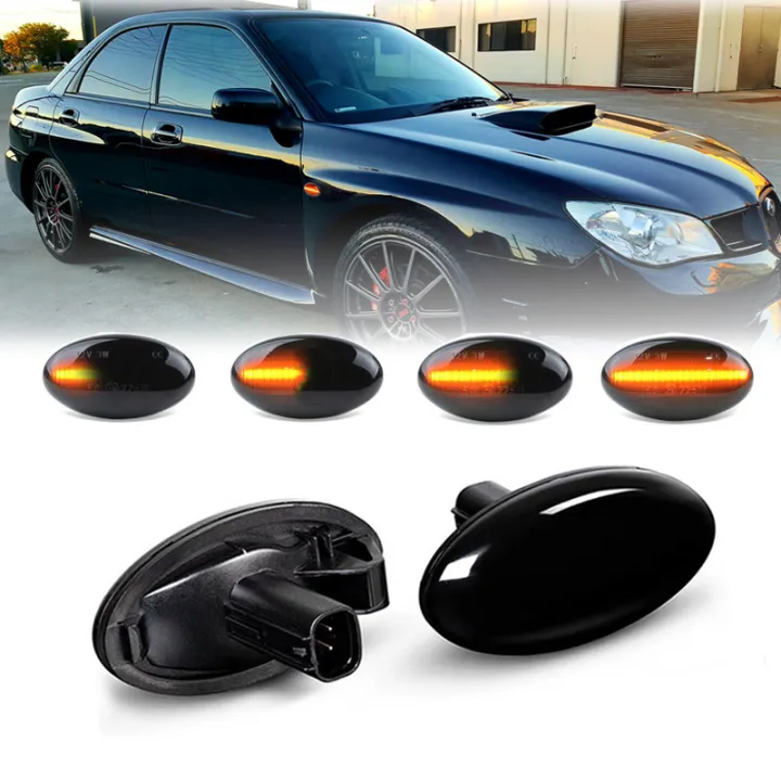 1Pair For Subaru Forester Liberty Impreza WRX Sti 2000-2007 Dynamic Led ...