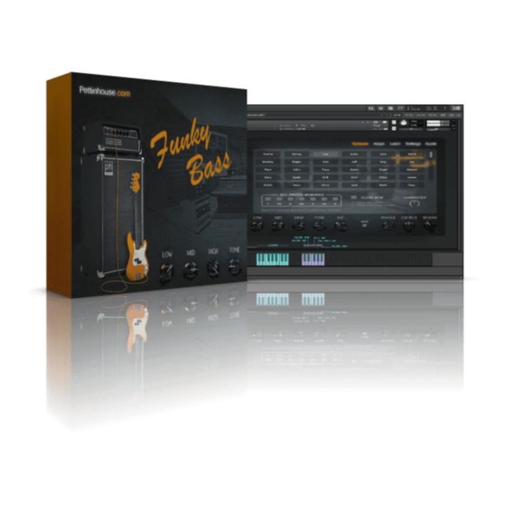 Pettinhouse Funky Bass Kontakt Library Native Instrument | Daraz.lk