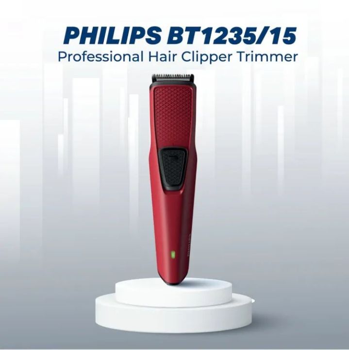 PHILIPS BT1235/15 Rechargeable 60 Min Runtime Professional Cordless ...