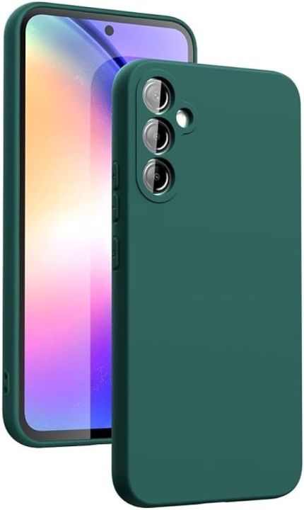 samsung galaxy a55 5g silicone back cover | Daraz.lk