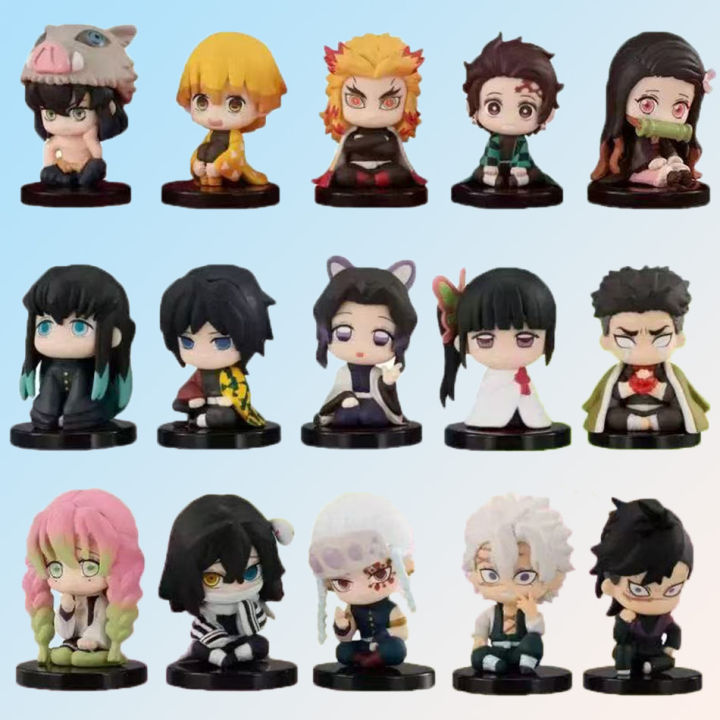 in stock Demon Slayer Figure Toy Anime Kimetsu no Yaiba Q Version ...