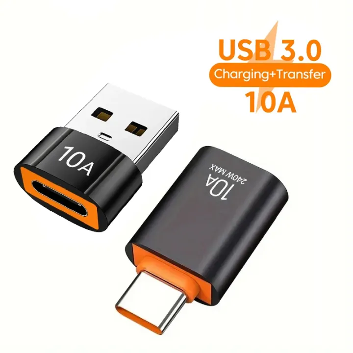 10A USB 3.0 To Type C Mini Fast Transfer USB Type C Female To USB PD ...