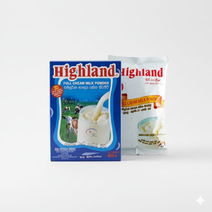 Highland Full Cream Milk Powder 400g – Rich & Creamy Taste | Original ...