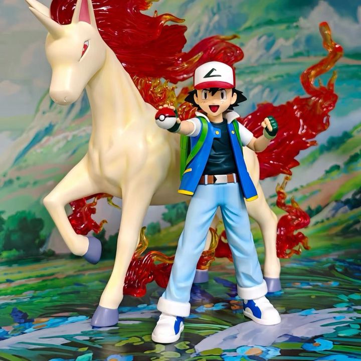 Pokemon Anime Figure Ash Ketchum Figure Limited Edition Pvc Action ...