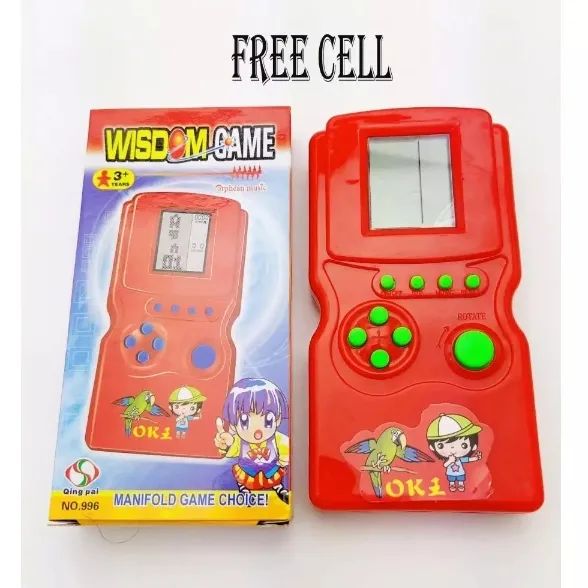 Brick game battery operated 8 games with free batteries | Daraz.pk