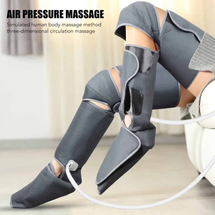 Electric Foot Calf Massager Air Pressure Circulation Massage Machine ...