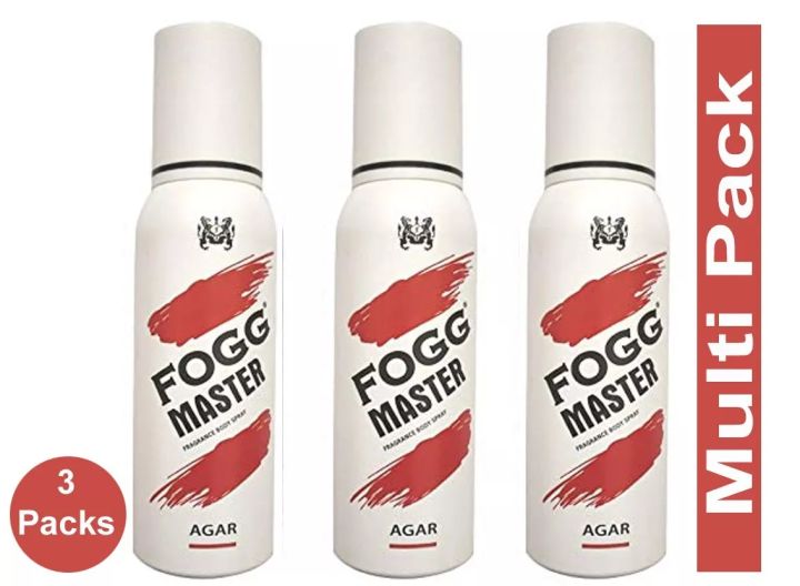 3x Fogg Master Agar Fragrance Body Spray 120ml Combo Pack | Daraz.lk