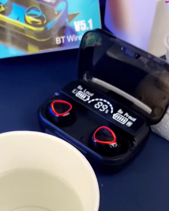 New M10 Earbuds TWS Bluetooth Headphones 3500mAh Charging Box Wireless ...