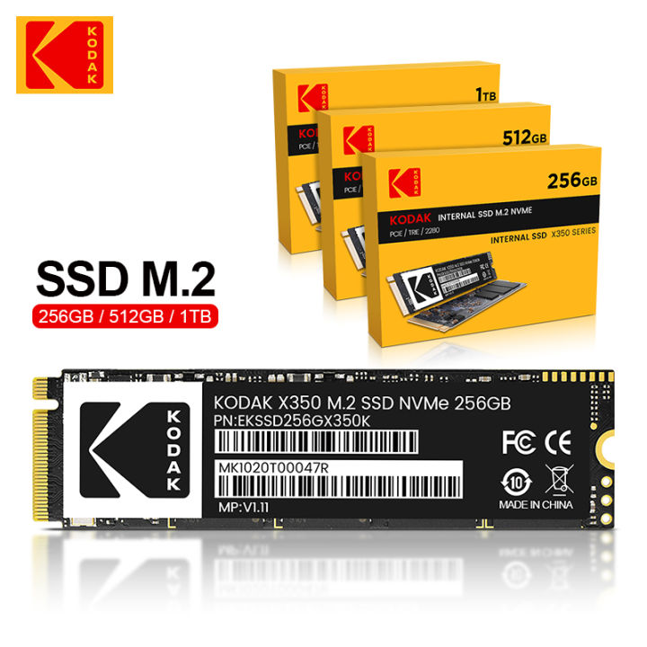 KODAK M2 SSD 1TB 2TB NVMe Gen 4 Internal Solid State Hard Drive 256GB ...