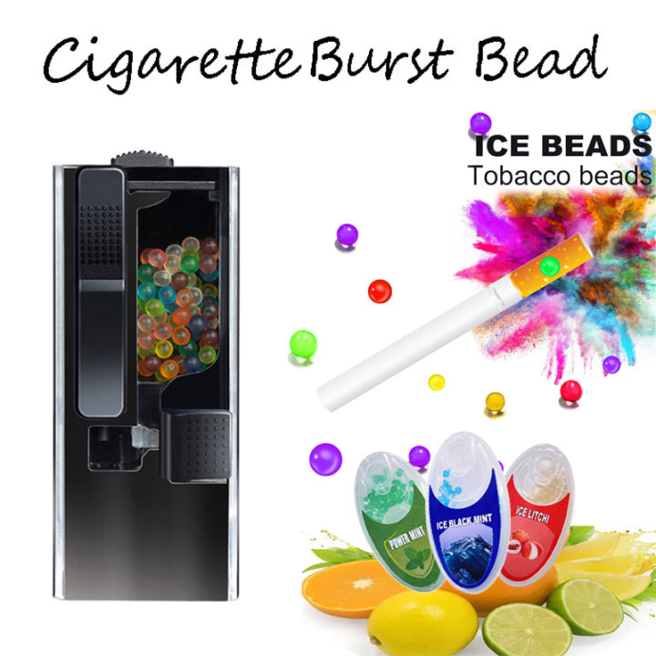 100PCS Cigarette Explosion Pops with Pusher DIY New Handy Pusher Box ...