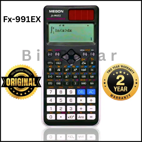 2 Year Official Warranty Fx 991ex , Orginal , megon fx 991 ex , megon scientific calculator ...