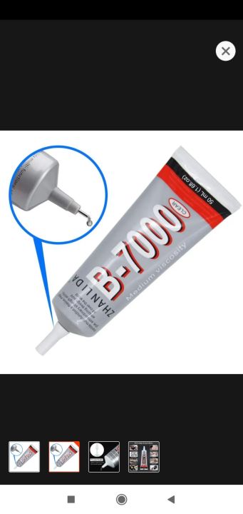 B7000 display glue for mobile phone and other multi-purpose uses ...