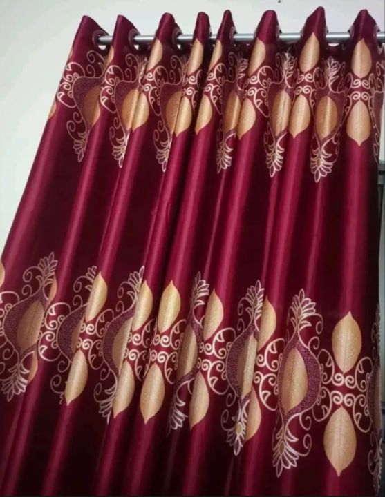 Chinese Synthetic Curtain For Door And Windows, Porda(parda) -(4 khuci ...
