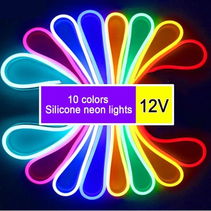 5 Meter Neon Strip Light With Adapter | Daraz.com.np