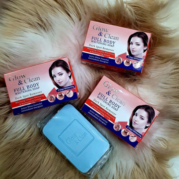 Glow & Clean Full Body Whitening Soap – Dark Spot Remover | 5 Days ...
