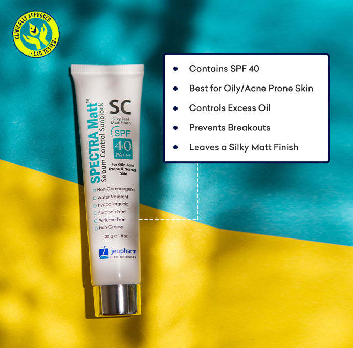 Sebum Control SC SPF 40 Complete Sun Protection | Acne-Friendly | Daraz.pk