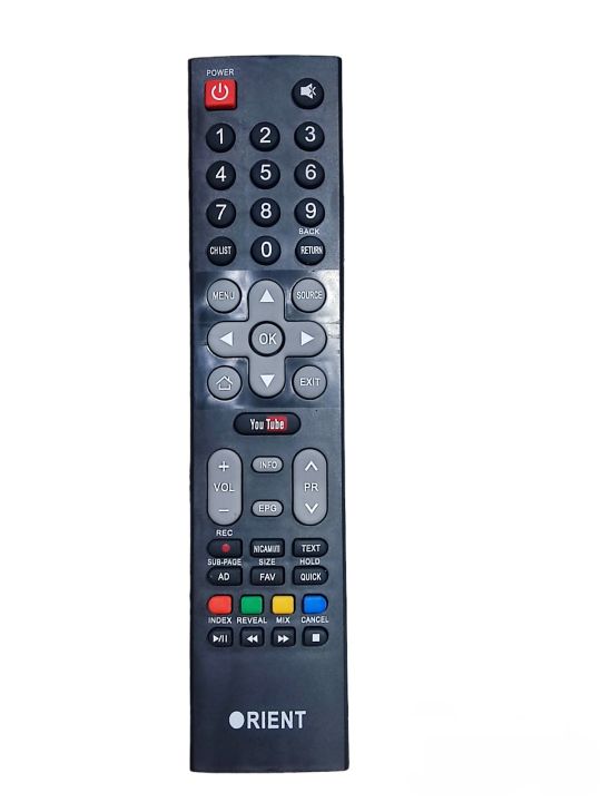 Orient Smart LCD TV Remote Control with YouTube Button | Daraz.pk