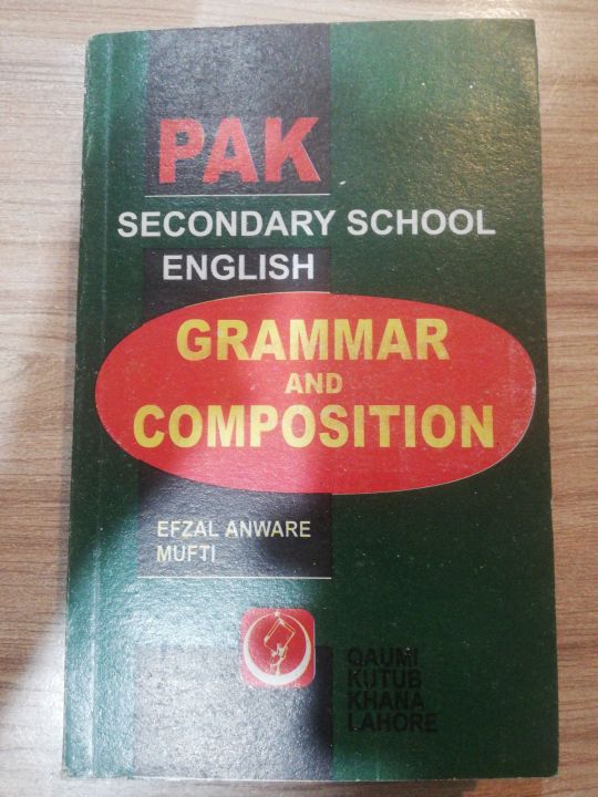Pak Secondary School English Grammar Book | Daraz.pk