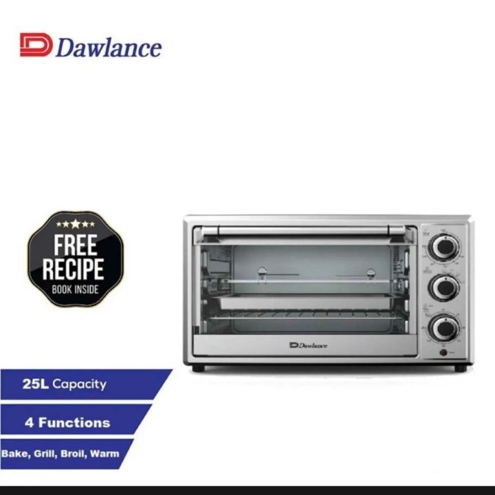 Dawlance Electric Oven DWMO 2515 with Recipe Book and 25 Litre Capacity ...