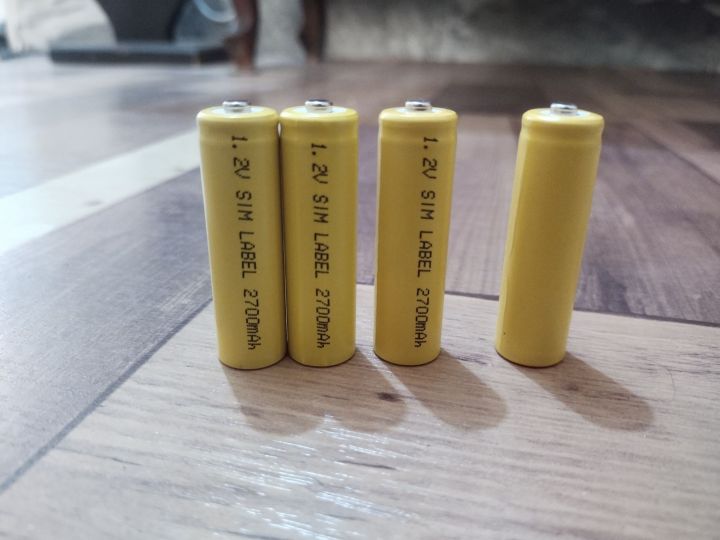 Rechargable Cell AA size 2700 Hual 3000MAH very best quality cell and ...