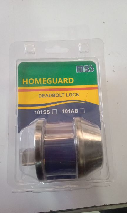 Single cylinder dead bolt lock for door | Daraz.pk