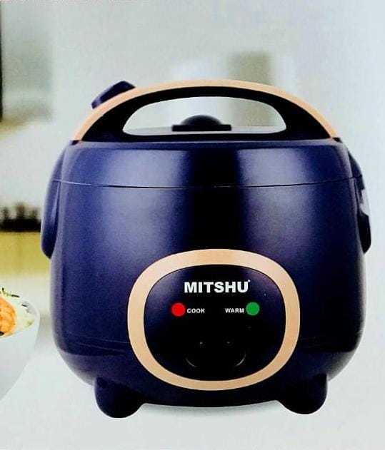 rice cooker with steamer mitshu brand 1.8 litres electric | Daraz.lk