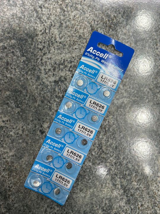 LR626 Accell Watch Battery (10pec) | Daraz.lk