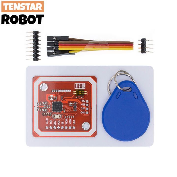 Tenstar Robot Pn532 Nfc Rfid Wireless Module V3 User Kits Reader Writer Mode Ic S50 Card Pcb