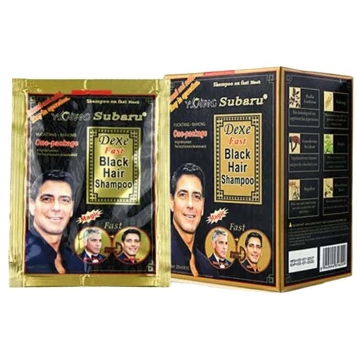 Branded Hair Color Natural Black Shampo 5 mint hold main 100% Color ...