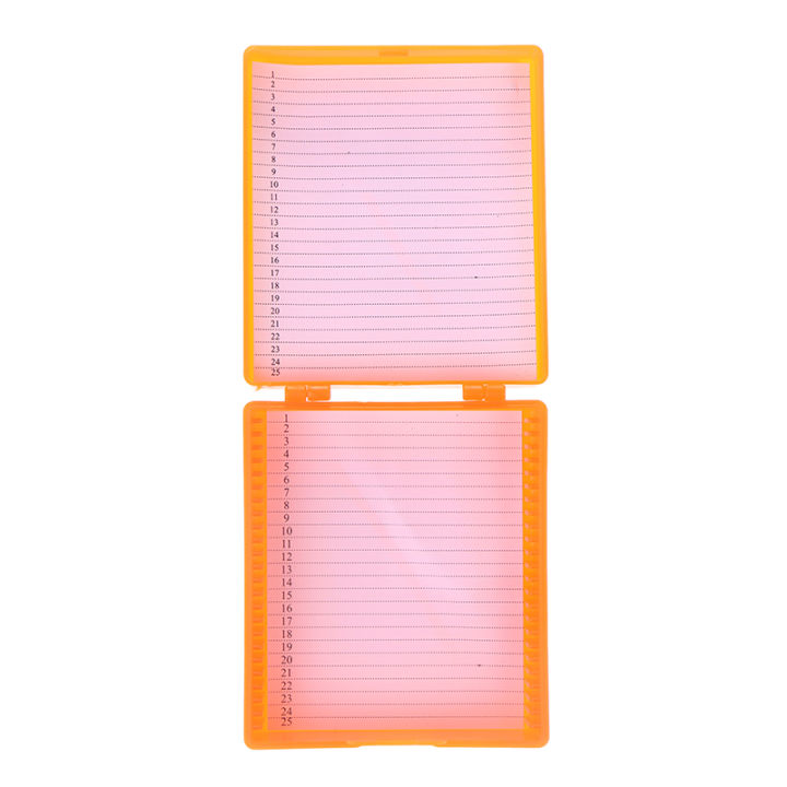 For Prepared Microscope Slides 4 Color Plastic Microscope Glass Slide ...