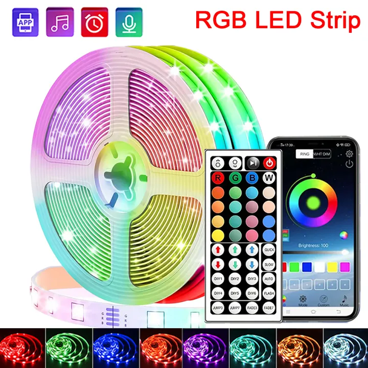 Led Lights for Room RGB Led Strip Color Changing RGB Tape Lights for ...