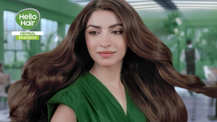 Hello Hair Herbal Shampoo 180ml Natural Hair Care Product | Daraz.pk