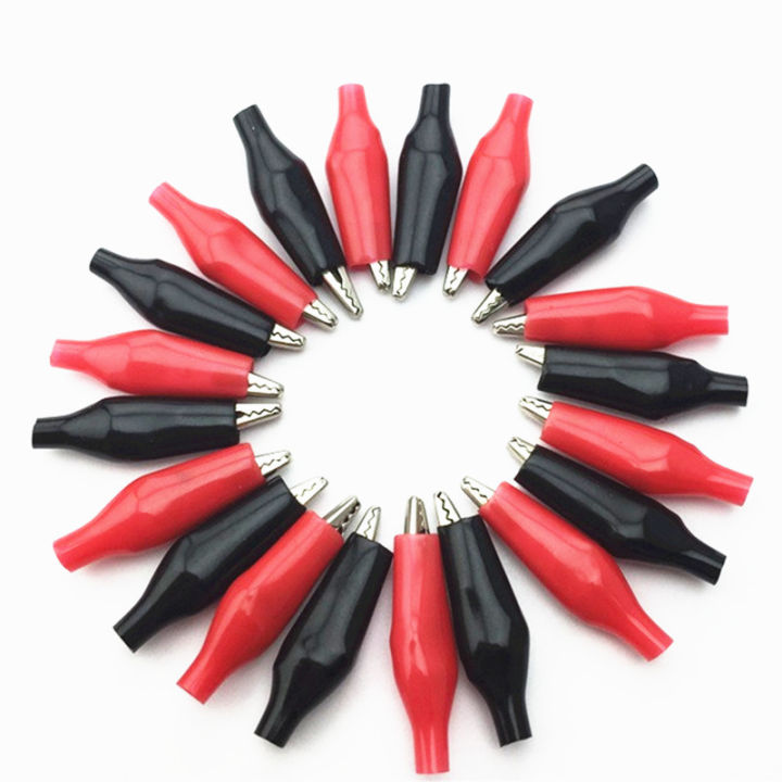 20pcs/lot 28MM Metal Alligator Clips G98 Crocodile Electrical Clamp For ...