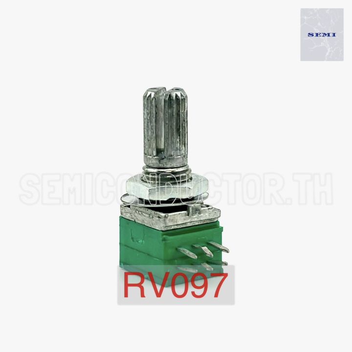 Rv097 adjustable potentiometer 5K/10K/50K/100K 6-wire long shaft 15mm ...