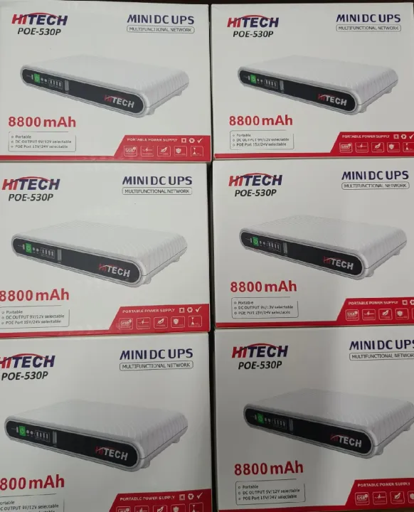 Router Backup Upto 8 Hours Mini Portable Modem Router Ups Poe Dc Wifi Backup Np