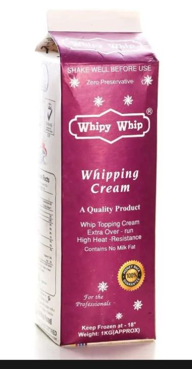WHIPY WHIPPING CREAM 1 KG | Daraz.pk