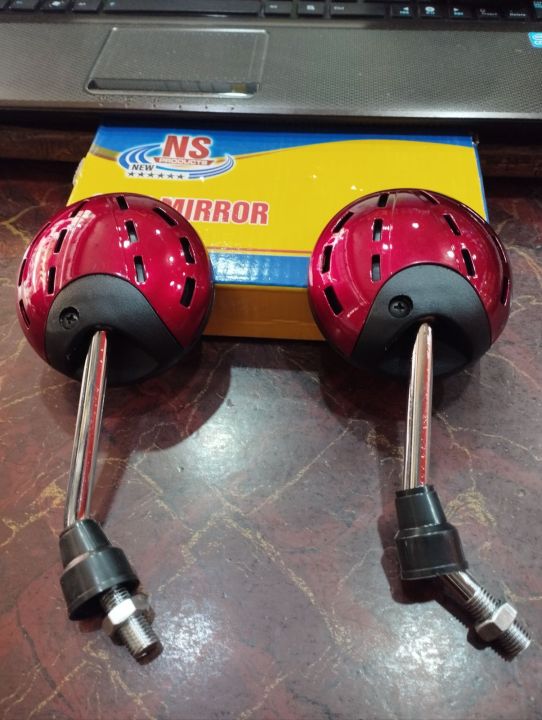 Fancy side mirror set for bikes and cycles | Daraz.pk