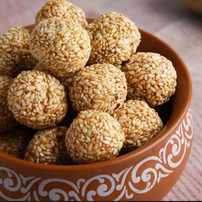 Original Till Ladu (Pack Of 24 Pieces) Ladoo _Till Special Ladu _Gurr ...