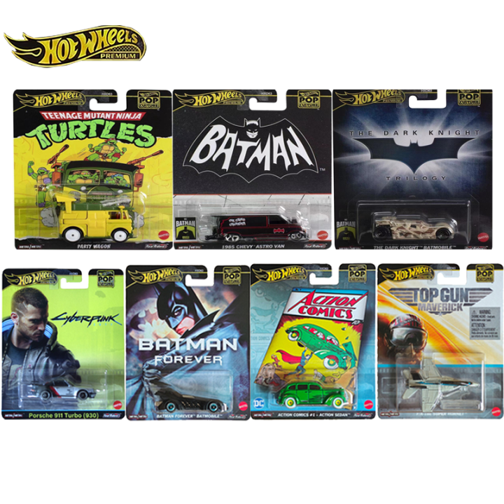 Mattel Hot Wheels 1/64 HXD63 Series Porsche 911 ActionComics Batman ...