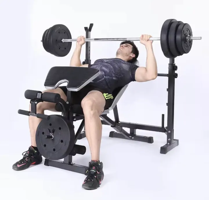 6 In 1 Multifunctional Home Gym Equipment Adjustable WeightLifting ...